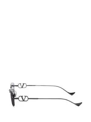 Valentino Garavani Vlogo Rimless Sunglasses