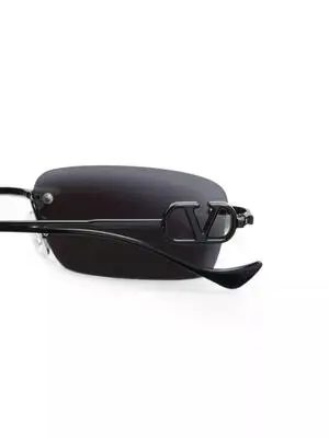 Valentino Garavani Vlogo Rimless Sunglasses