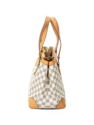 LOUIS VUITTON Pm Damier Azur Hampstead Tote Bag