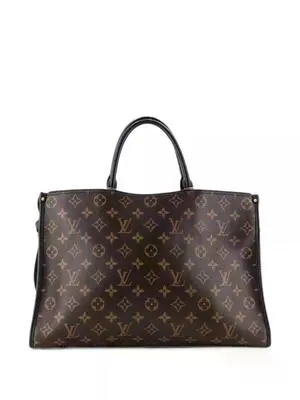 LOUIS VUITTON Popincourt Nm Handbag Monogram Canvas With Leather Mm Satchel - Black