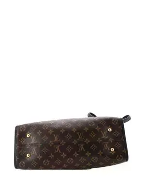 LOUIS VUITTON Popincourt Nm Handbag Monogram Canvas With Leather Mm Satchel - Black
