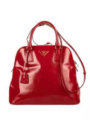 Prada Medium Promenade Tote Bag - Red
