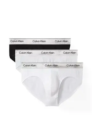 Calvin Klein Logo-waistband Briefs - Multicolour