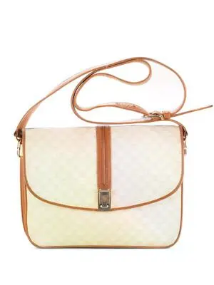 Celine Ava Monogram Macadam Shoulder Bag - Neutrals