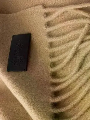 Prada Cashmere Scarf - Neutrals