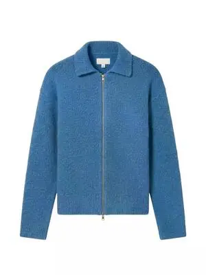 DIANA STUDIO Zip-up Collared Sweater