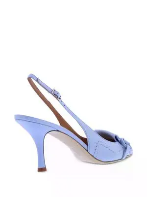 MARTINA T Chanel Fringed Leather Pumps