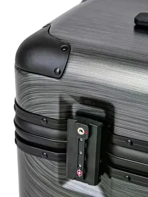 Emporio Armani Luggage Trolley With Handle And Wheels