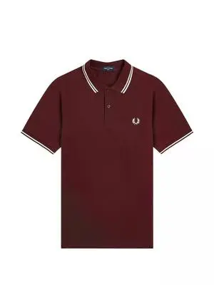 Fred Perry Twin Tipped Polo Shirt - Red