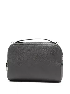 Loewe Mini Calf Leather Tote Bag - Grey