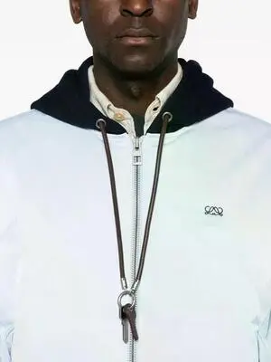 Loewe Zip-fastening Hooded Bomber Jacket