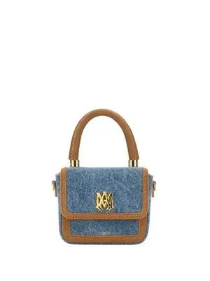 Amiri S Denim Suede Nano Ma - Blue