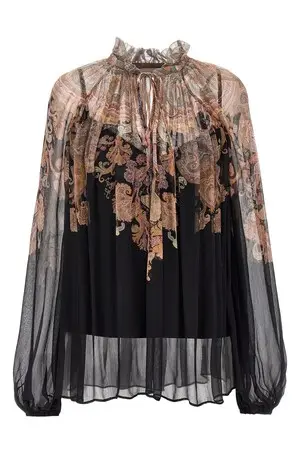 Zimmermann Illustration Billow' Blouse - Multi