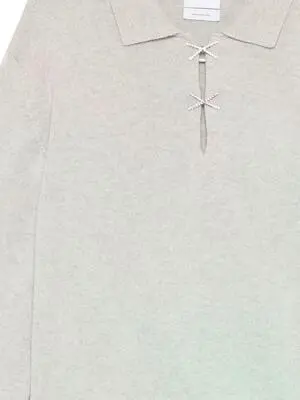 BARRIE Sparkling-cross Polo Sweater