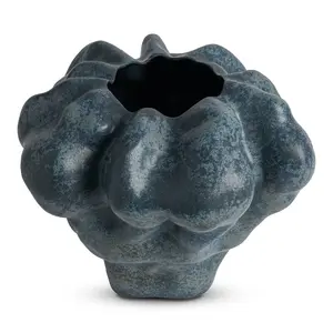 L'Objet Timna Extra Small Porcelain Vase - Iron