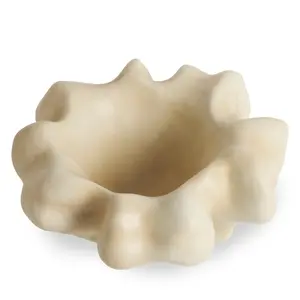 L'Objet Timna Porcelain Coupe Bowl - Latte