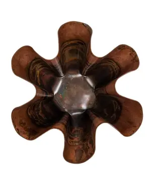 OLIVE GROVE Metal Organic Shaped Planter