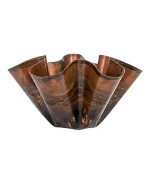 OLIVE GROVE Metal Organic Shaped Planter