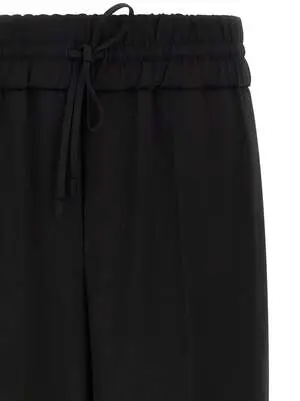 AMI Paris Wool Serge Pants - Black