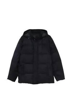 Canali Quilted Hooded Jacket