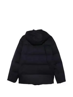 Canali Quilted Hooded Jacket