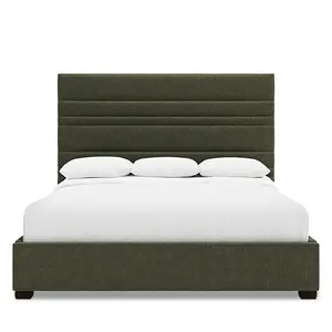 BERNHARDT Murray Storage Bed, King - Olive