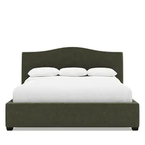 BERNHARDT Graham Storage Bed, Queen - Olive