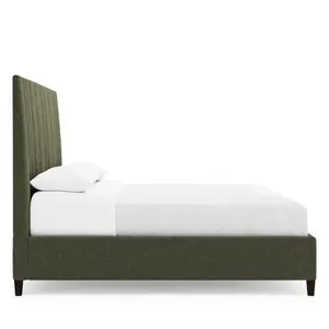 BERNHARDT Modena Bed, California King - Olive