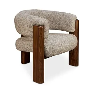 INTERLUDE HOME Olivia Lounge Chair - Hearth