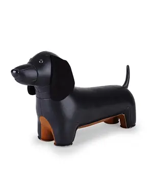 ZUNY Teckel Dachshund Doorstop - Black