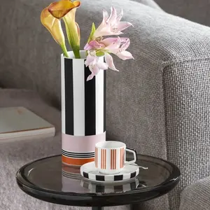 VILLEROY & BOCH Memphis Home Vase, Medium