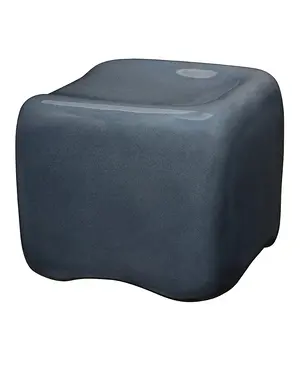 JAMIE YOUNG CO. Cushion Concrete Stool - Navy