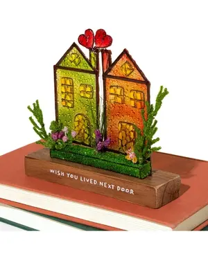 UNCOMMON GOODS Wish You Lived Next Door Sculpture