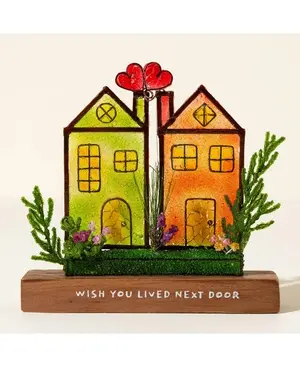 UNCOMMON GOODS Wish You Lived Next Door Sculpture