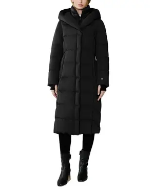Soia & Kyo Talyse-u Down Hooded Maxi Coat