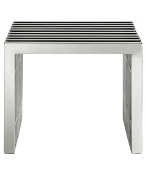 MODWAY Gridiron Small Stainless Steel Bench