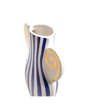 ZSA ZSA ZSU Longhu Ceramic Vase, 9.45 X 3.94 X 14.17