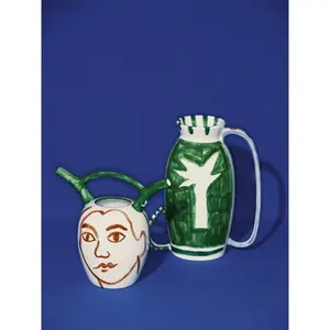 SERAX X Shurleey Sapote Santiago De Borja Hand Painted Vase