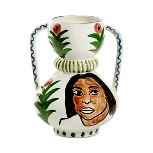 SERAX X Shurleey Mamey Santiago De Borja Hand Painted Vase
