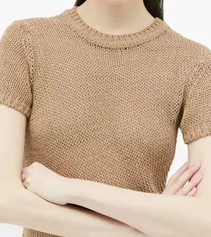 AYA MUSE Atele Knitted Crewneck T-shirt