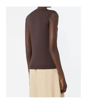 Sportmax Round Neck Sleeveless Vest