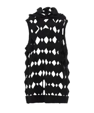 Rick Owens Sarutanya Cut-out Knitted Top