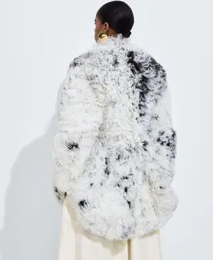 Bottega Veneta Spotted Short Coat