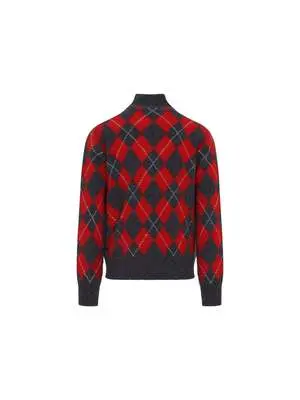 AMI Paris Long-sleeve Knit Top