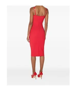 Elisabetta Franchi Technical Fabric Dress