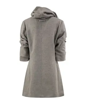 7 For All Mankind Draped Hood Short Dress