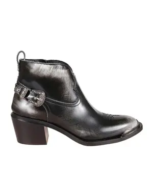 GOLDEN GOOSE Buckle Detailed Ankle Boots