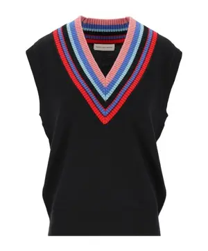 Dries Van Noten V-neck Sleeveless Knit Vest