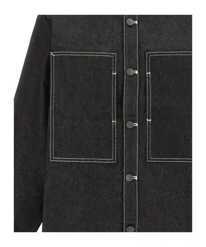 ENTIRE STUDIOS Snap-button Denim Shirt