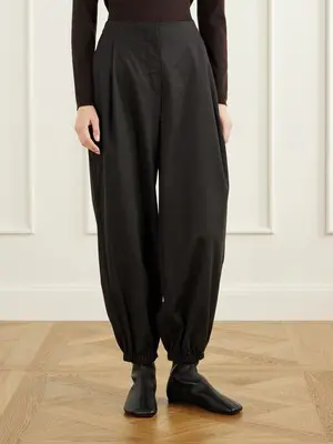 Max Mara Pergola Wool-blend Tapered Pants